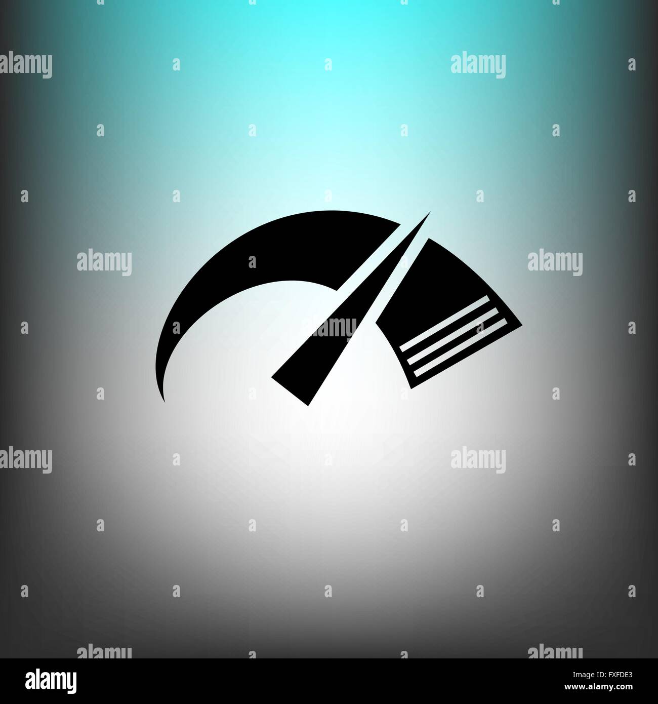 Pictograph of speedometer Stock Vector Image & Art - Alamy