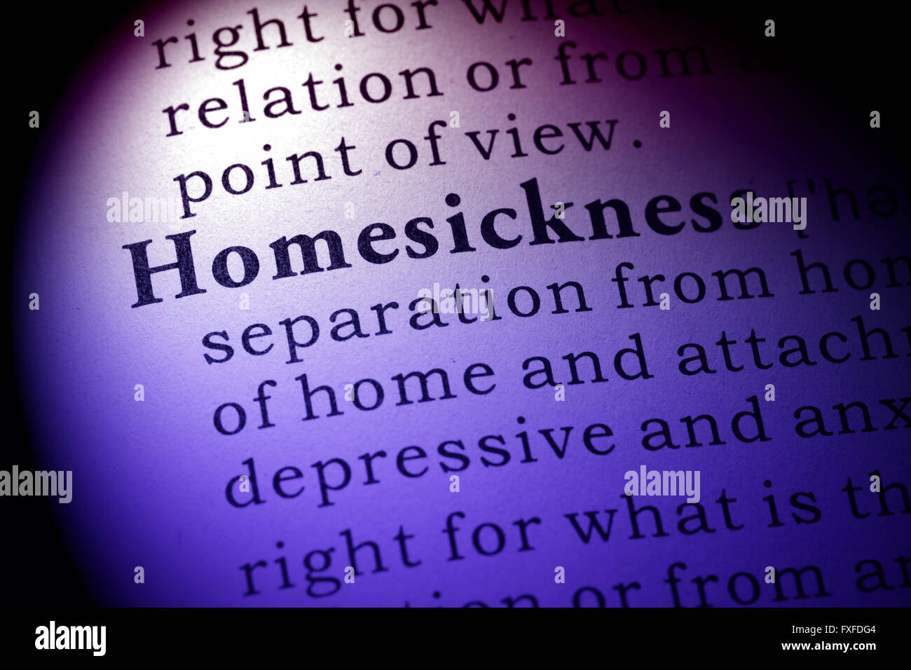 Homesickness concept hi-res stock photography and images - Alamy