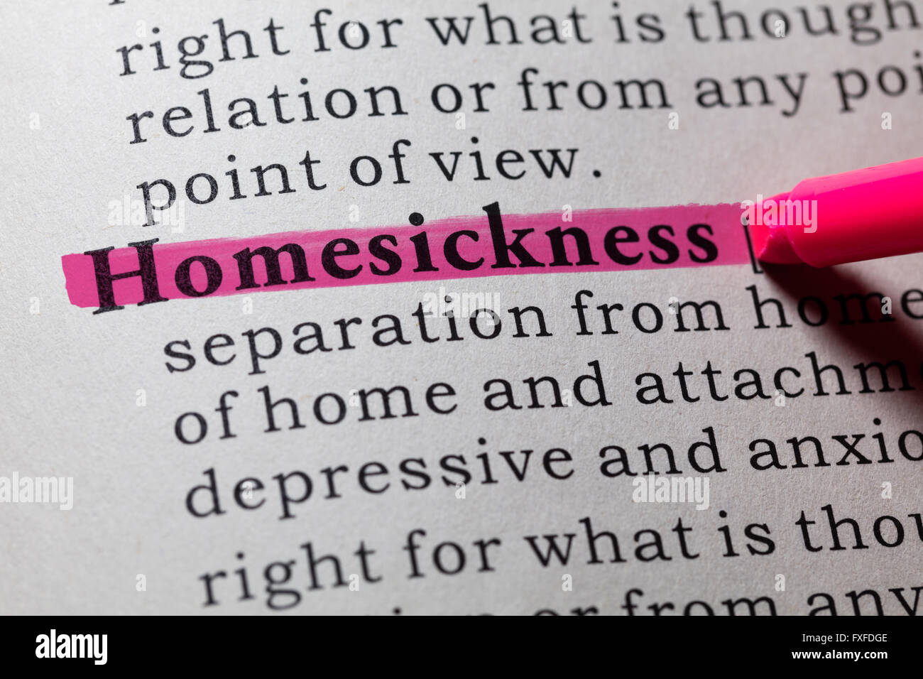 Homesickness hi-res stock photography and images - Alamy