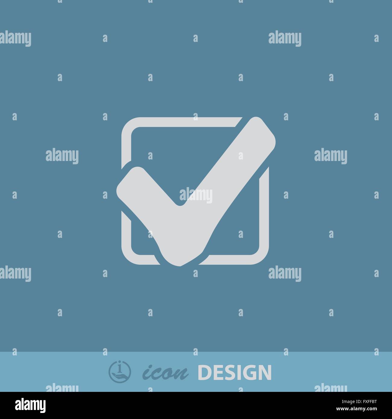Pictograph of check mark Stock Vector Image & Art - Alamy