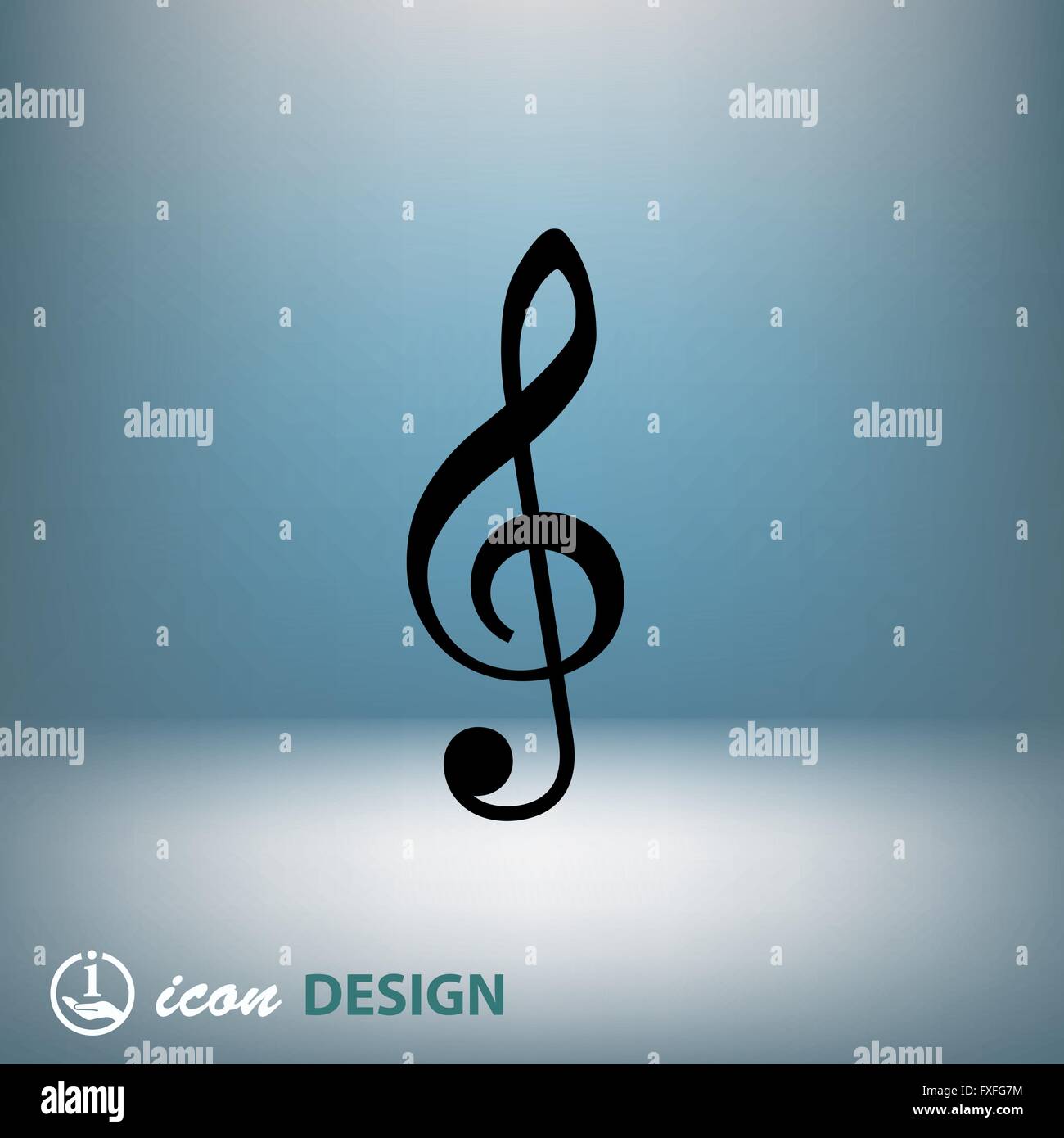 Pictograph of music key Stock Vector Image & Art - Alamy
