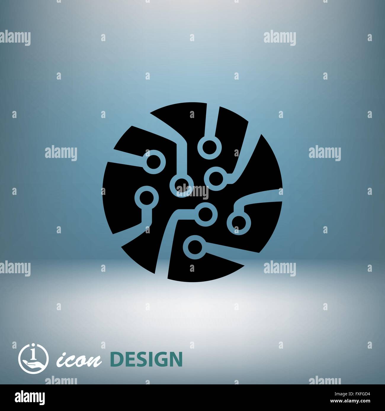Pictograph of circuit board Stock Vector Image & Art - Alamy