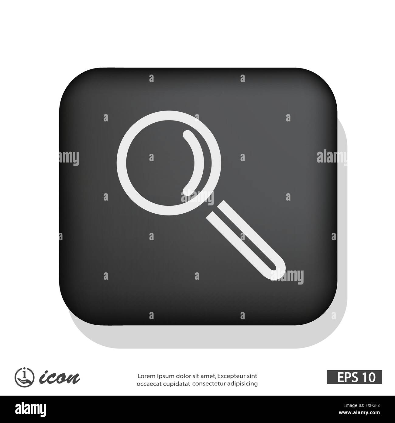 Pictograph of search Stock Vector Image & Art - Alamy