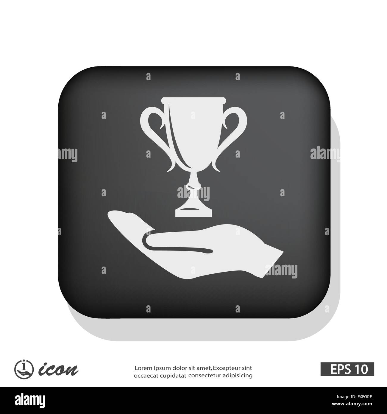 Champions cup trophy Cut Out Stock Images & Pictures - Alamy