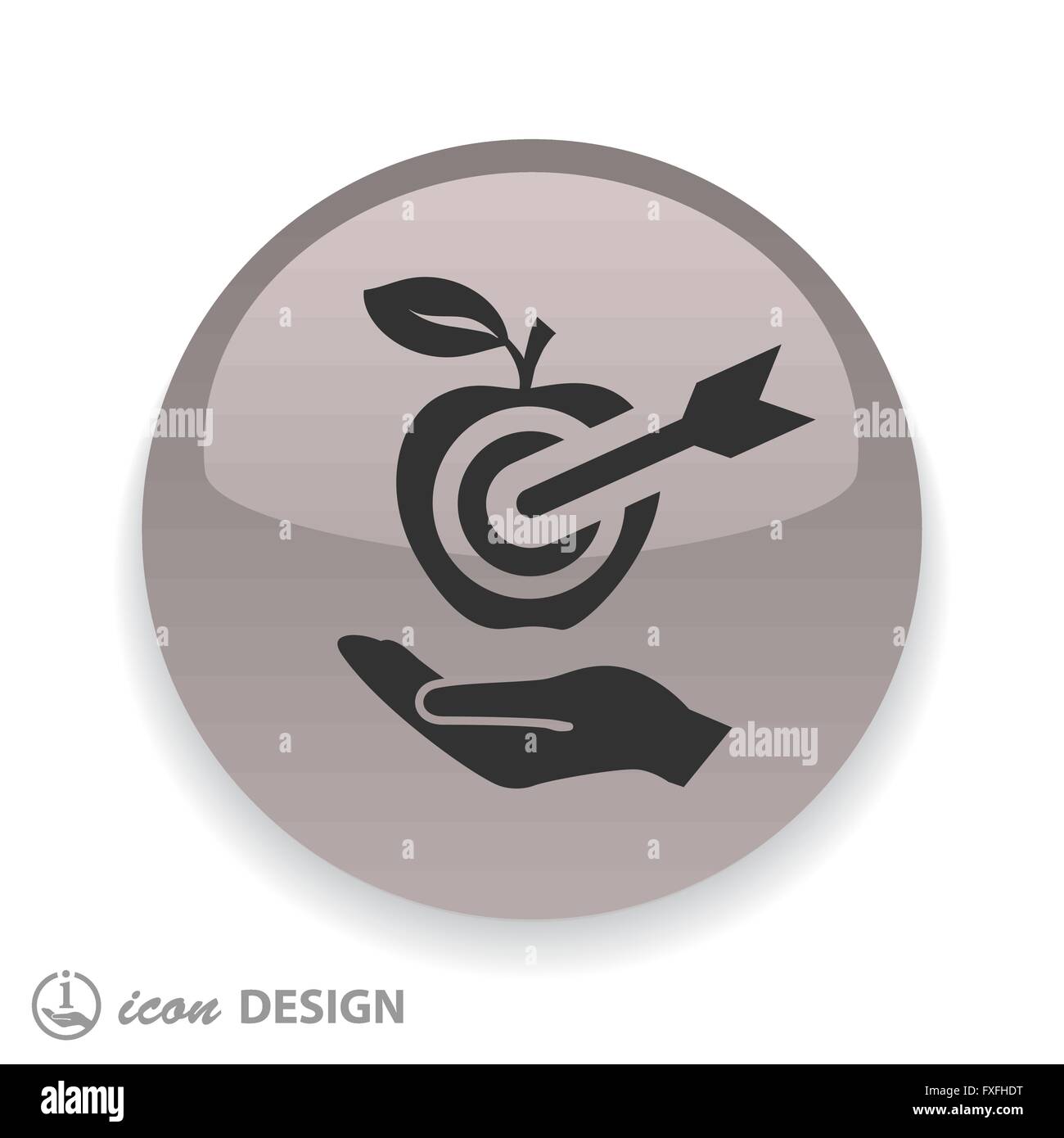 Pictograph of target Stock Vector Image & Art - Alamy