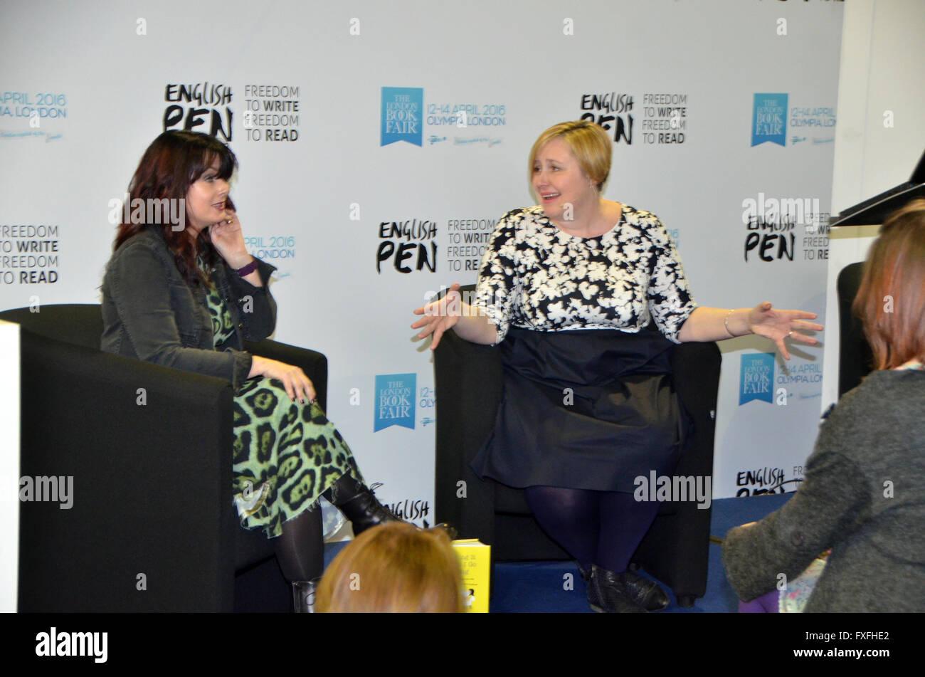 London,UK.Best selling author Marian Keyes conversation signing Pen ...