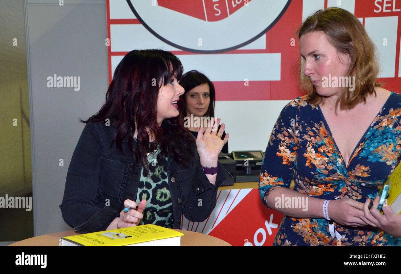 London,UK.Best selling author Marian Keyes conversation signing Pen ...