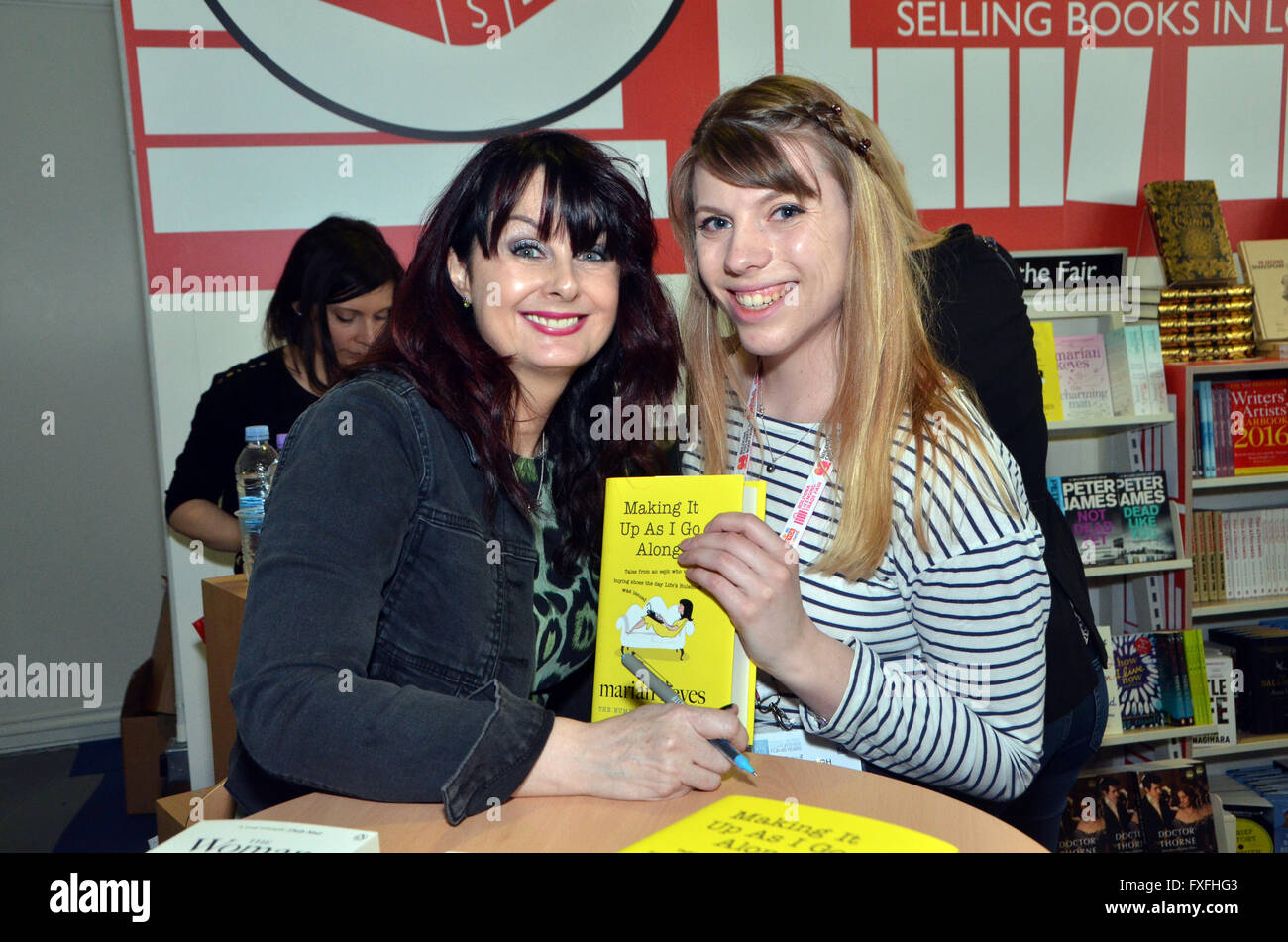 London,UK.Best selling author Marian Keyes conversation signing Pen ...