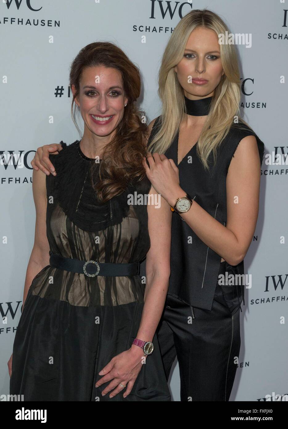 New York, NY, USA. 14th Apr, 2016. Franziska Gsell, Karolina Kurkova at ...