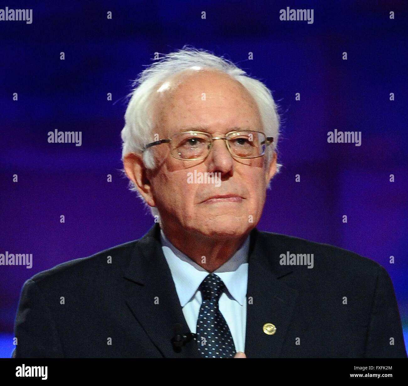 Brooklyn, NY, USA. 14th Apr, 2016. Bernie Sanders in attendance for CNN ...