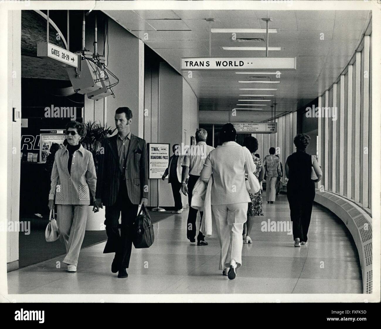 1973 - Transworld Airline airport © Keystone Pictures USA/ZUMAPRESS.com ...