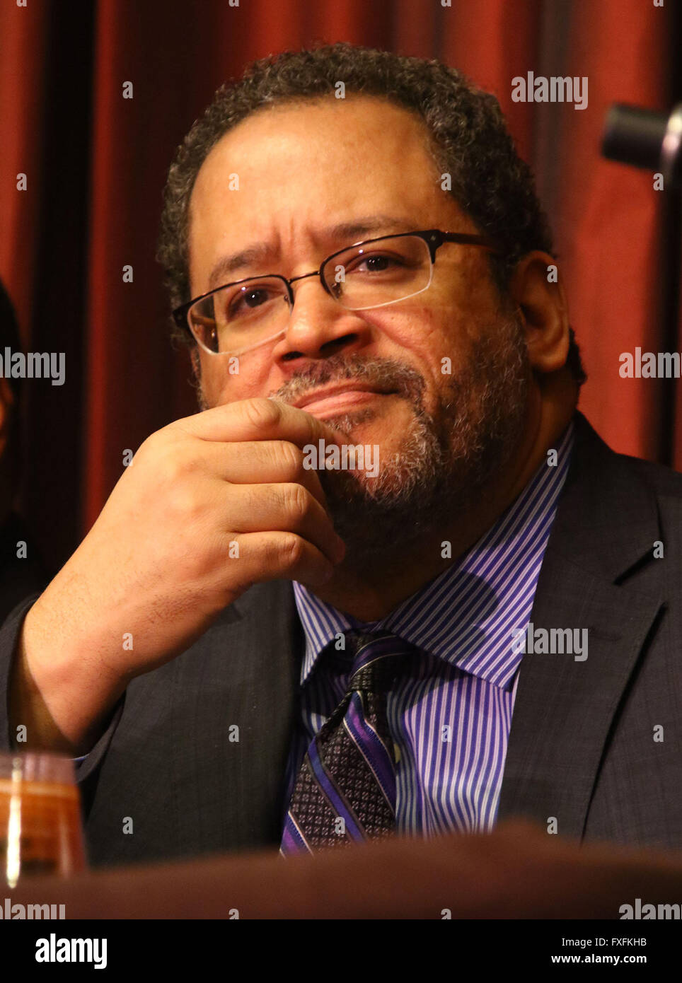 New York, New York, USA. 14th Apr, 2016. Author, academic MICHAEL ERIC ...
