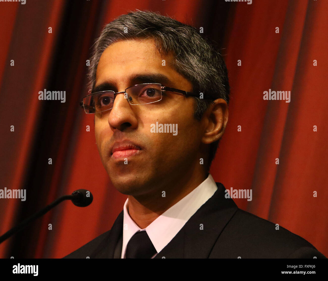 New York, New York, USA. 14th Apr, 2016. Surgeon General Vice Admiral ...