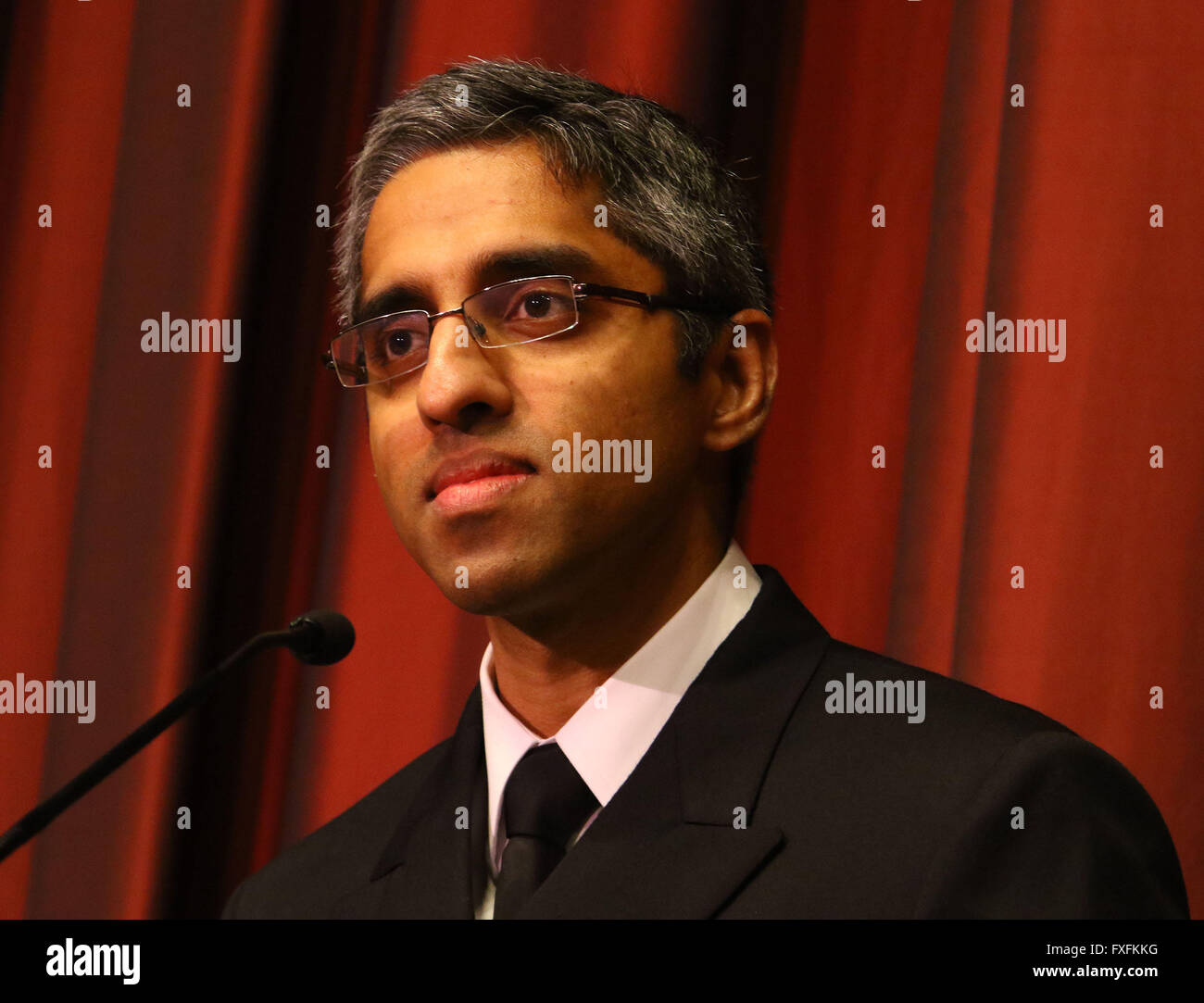 New York, New York, USA. 14th Apr, 2016. Surgeon General Vice Admiral ...