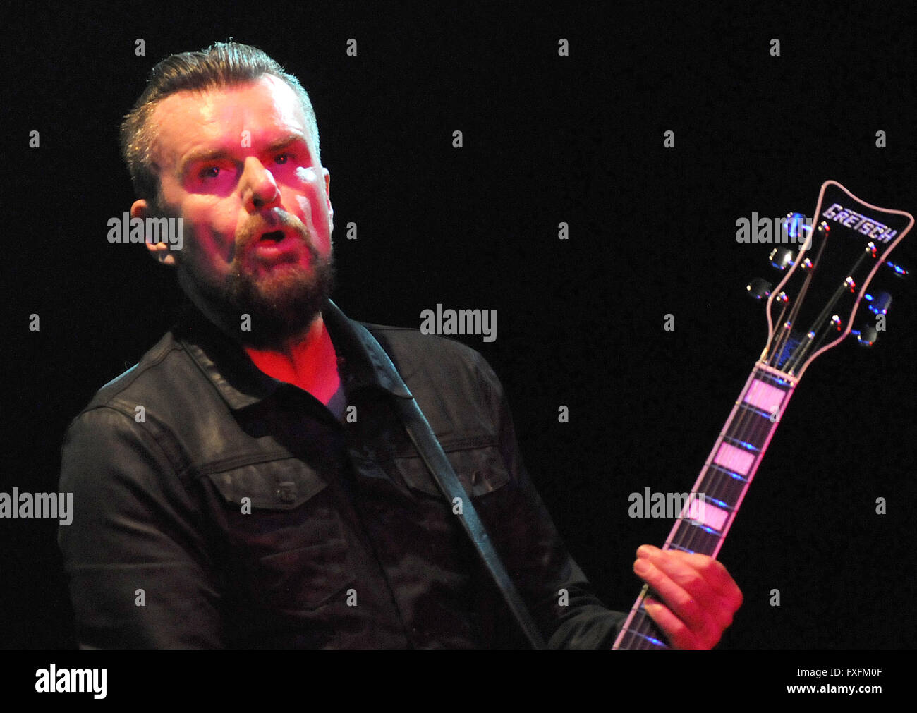 Lake Buena Vista, Florida, USA. 14th April, 2016. Billy Duffy performs ...