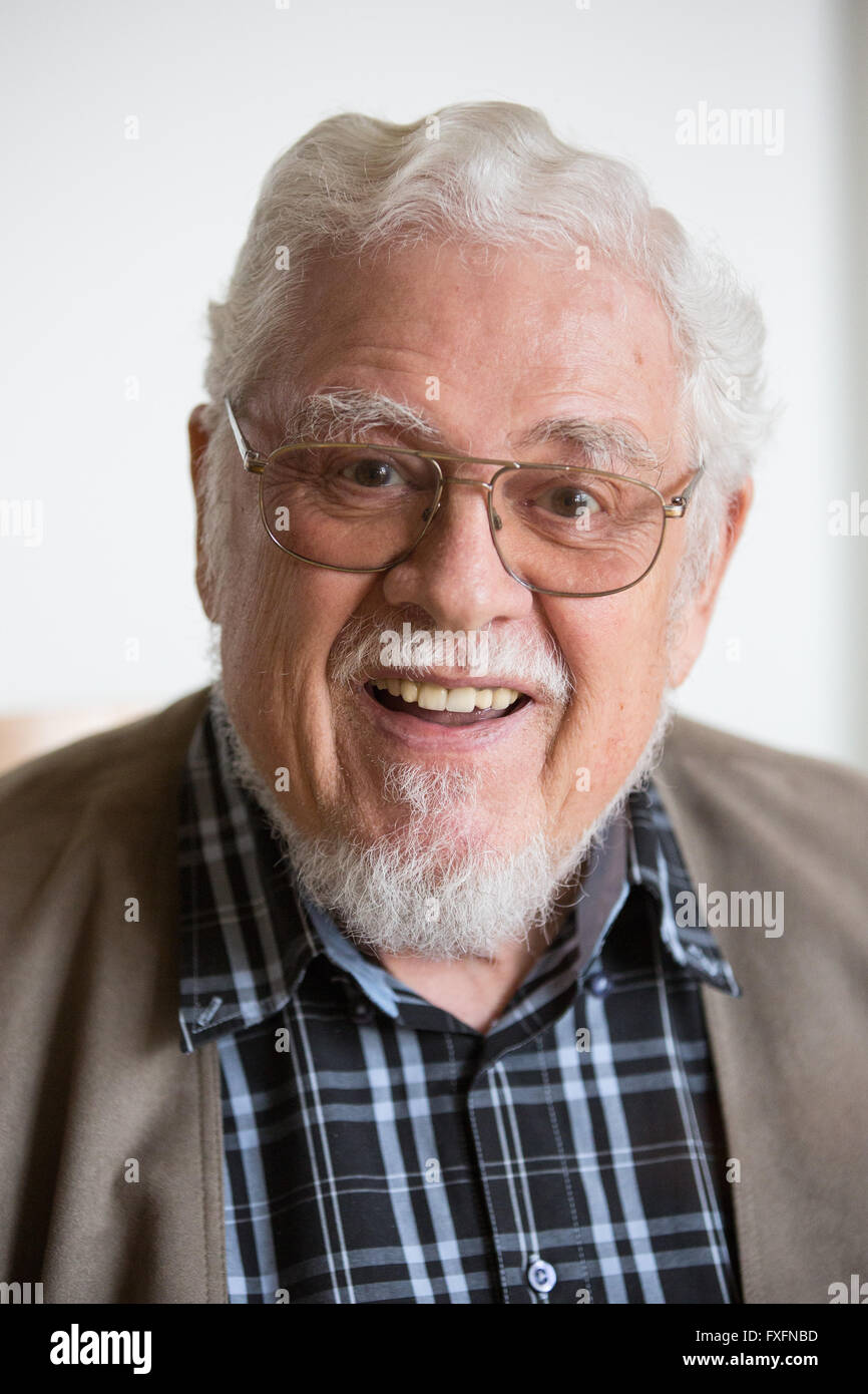 Hamburg, Germany. 07th Apr, 2016. German-US singer Bill Ramsey poses ...