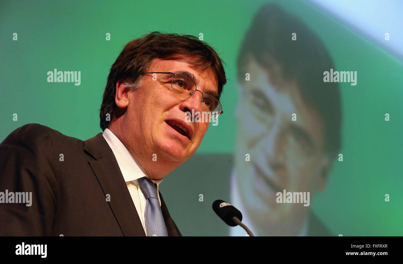 UEFA Secretary General Theodore Theodoridis addresses the extraordinary ...