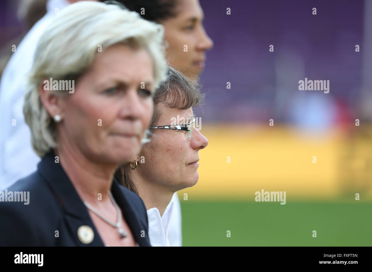 Germany's coach Silvia Neid at the European Championship group phase ...