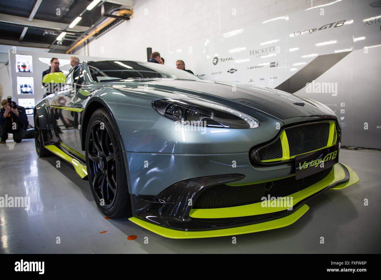 Silverstone, UK. 15th Apr, 2016. The all new Limited edition Aston ...