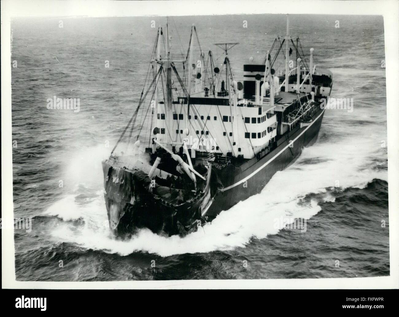 1967 - Lifeboat Saves 24 As Crash Ship Blazes. Rescue ships picked up ...