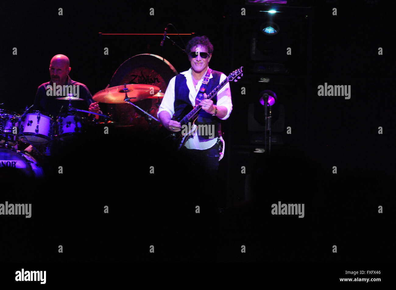 New York, New York, USA. 13th Apr, 2016. 'Journey' performing live in ...