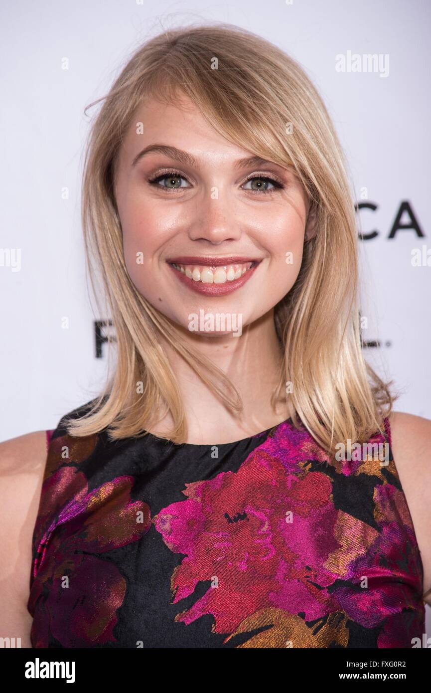 New York, NY, USA. 15th Apr, 2016. Charlotte Maltby at arrivals for ...