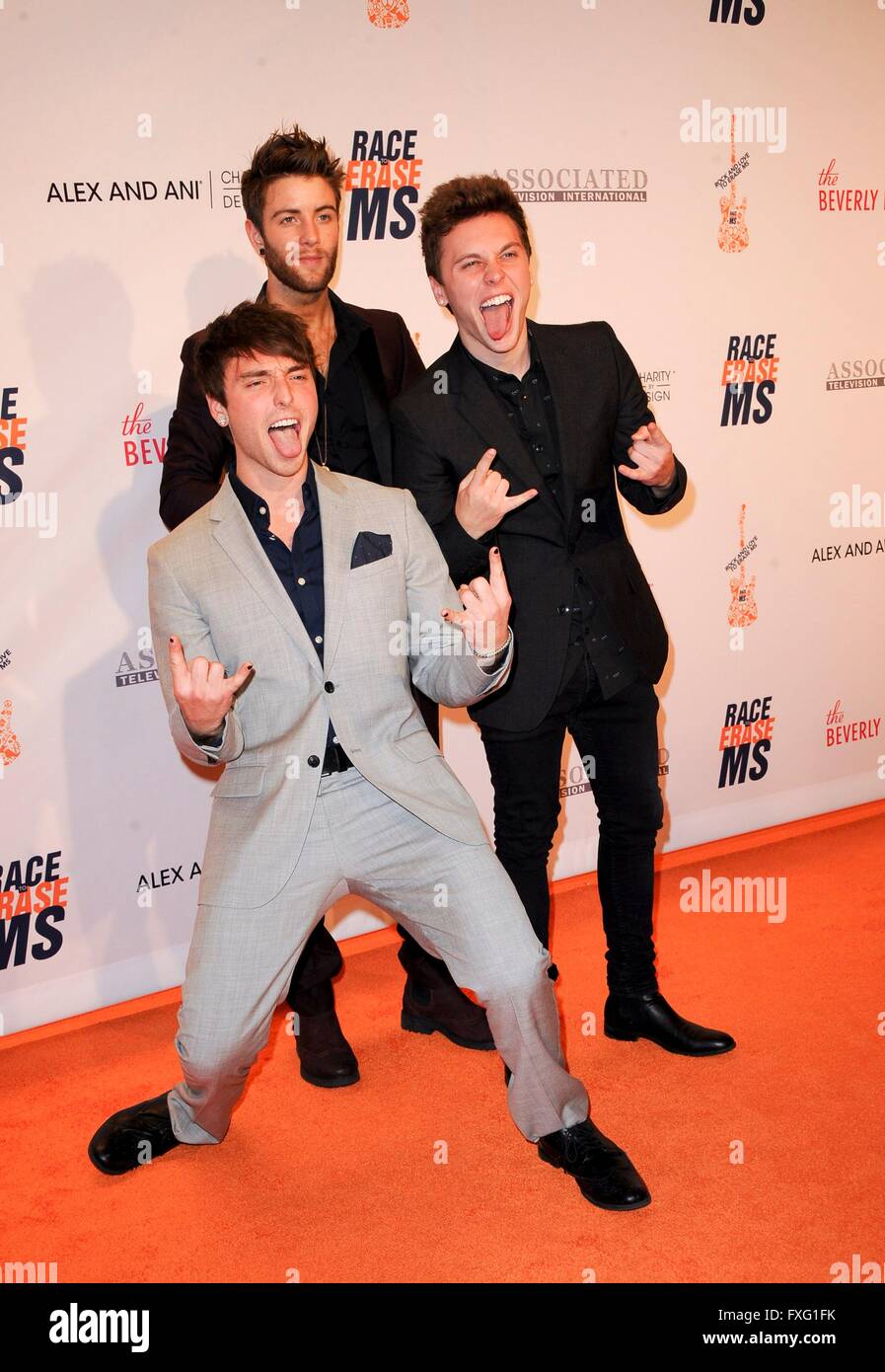 Beverly Hills, CA. 15th Apr, 2016. Keaton Stromberg, Drew Chadwick ...