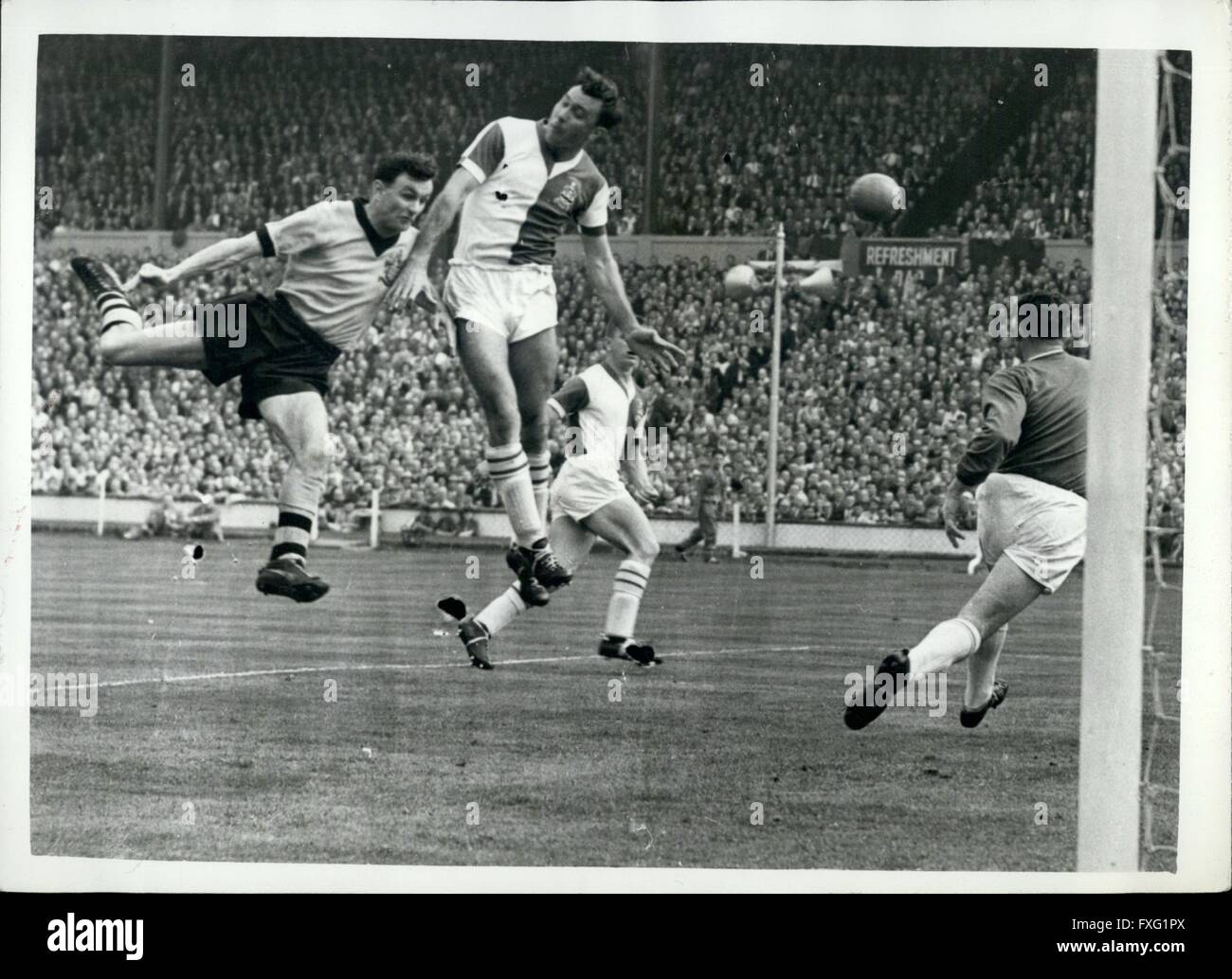 1956 - F.A. Cup Final at Wembley.: Blackburn Rovers Versus ...