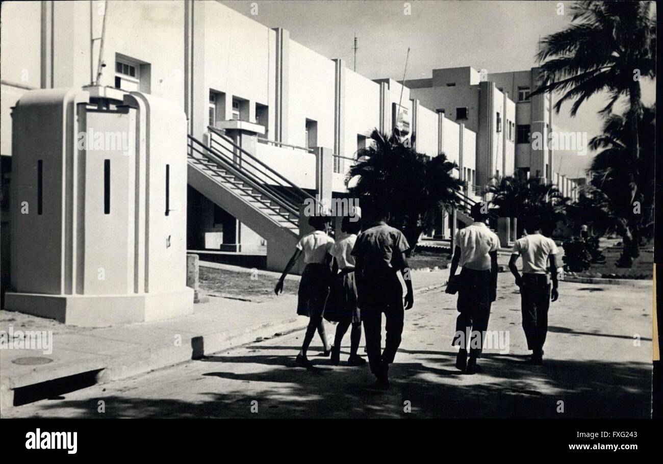 1967 - Photo shows The Moncada Garrison, bulwark of the tyranny, which ...