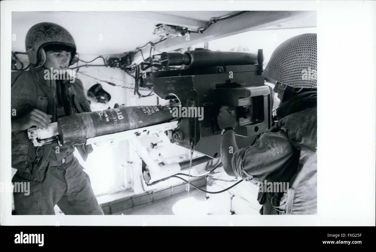 1972 - Israeli manufactured Sultam 155 gun built into Sherman tank and ...