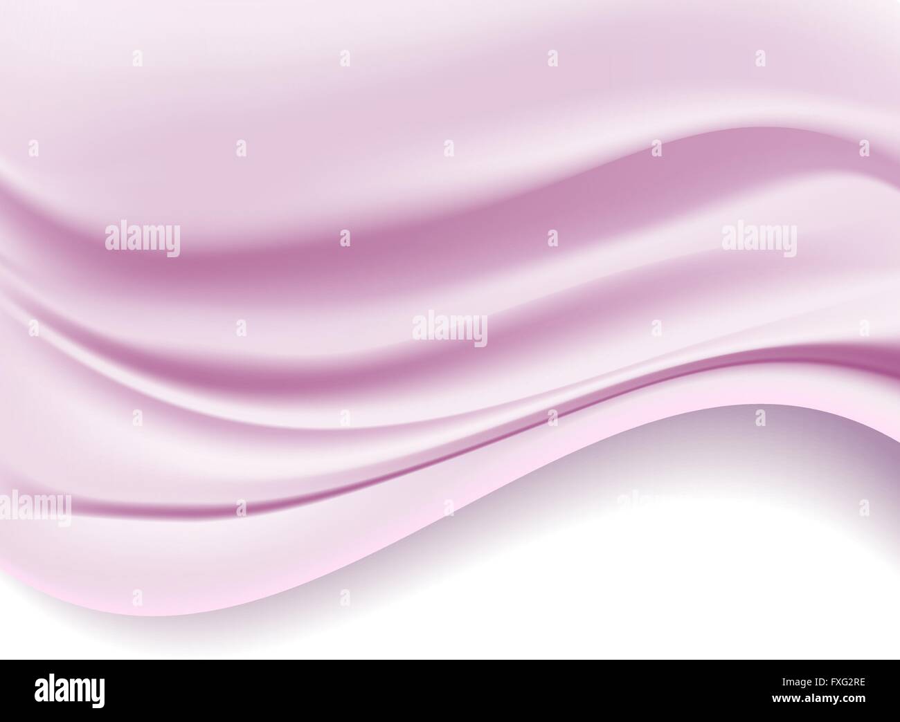 silky abstract pink background with shadow on white Stock Vector Image ...