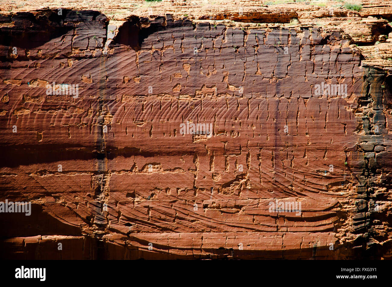 Colorful rocky canyon wall hi-res stock photography and images - Alamy