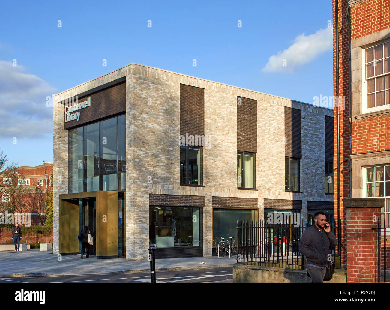 Overall exterior view. Camberwell Library, London, United Kingdom ...