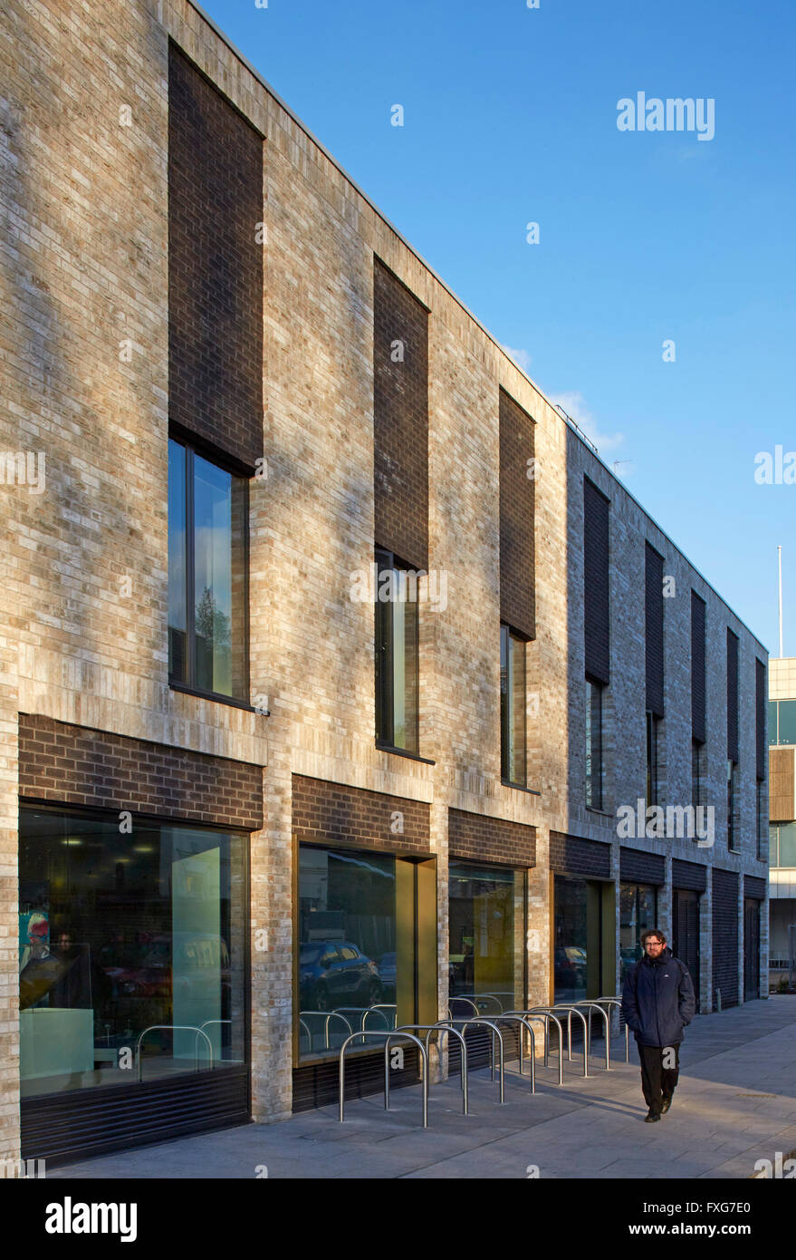 Side view. Camberwell Library, London, United Kingdom. Architect: John ...