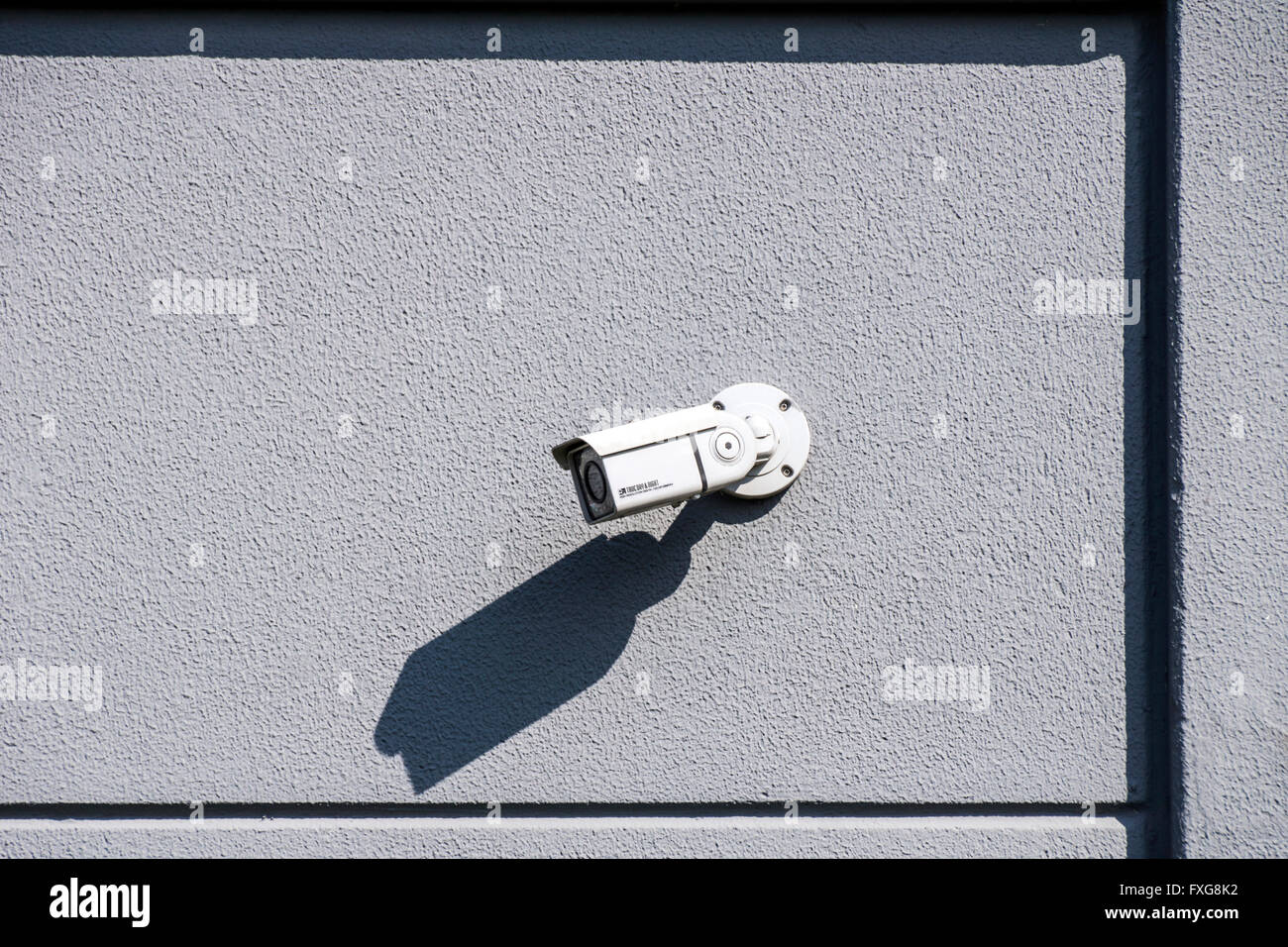 Surveillance Camera on Building Stock Photo - Alamy