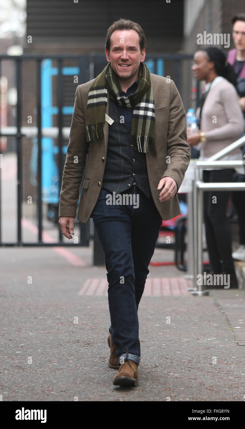 Ben Miller outside ITV Studios Featuring: Ben Miller Where: London ...
