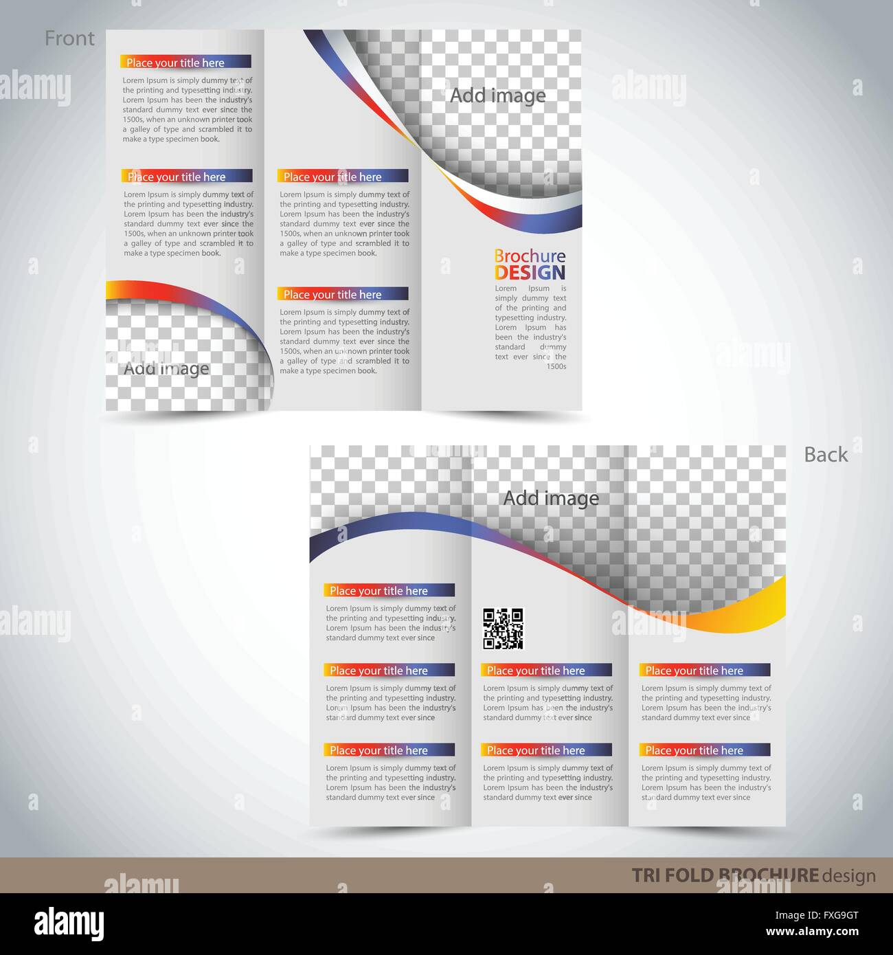 Leaflet layout design hi-res stock photography and images - Alamy