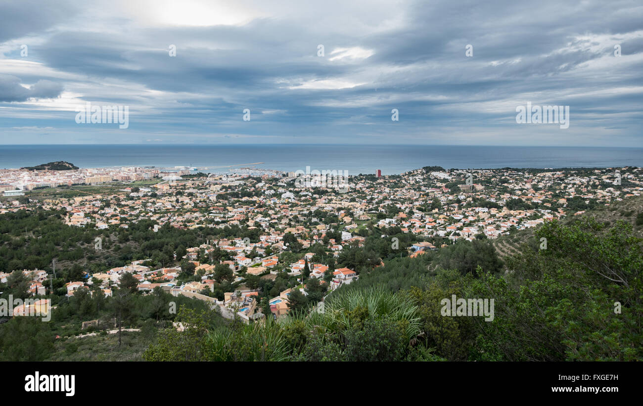Denia spain panoramic hi-res stock photography and images - Alamy