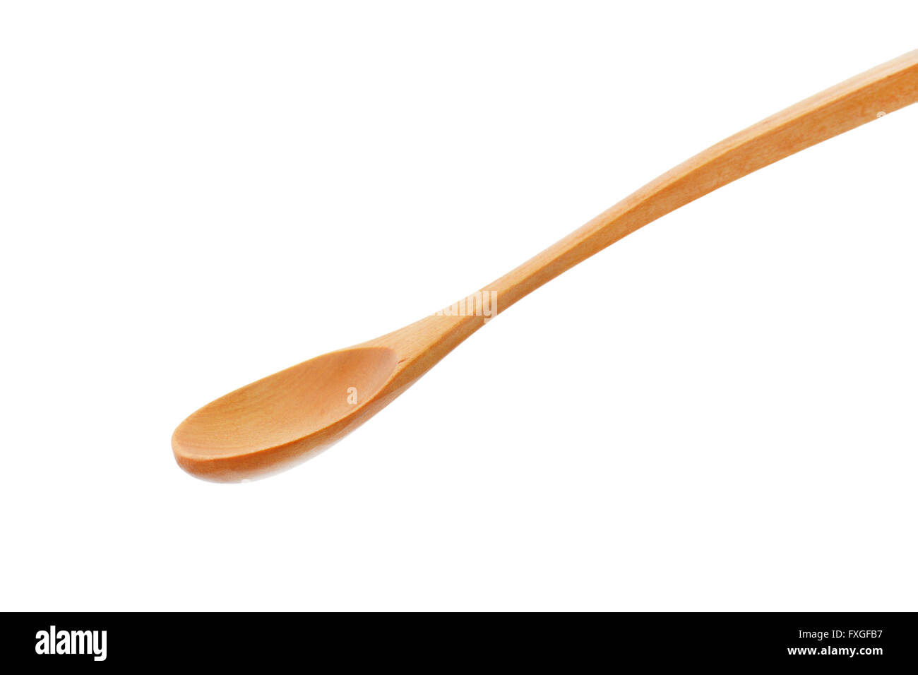 Empty wooden spoon Stock Photo - Alamy