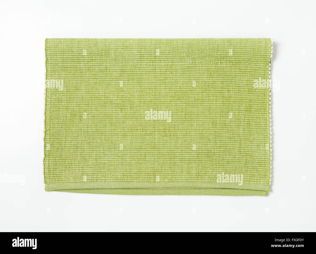 Green folded fabric hi-res stock photography and images - Alamy