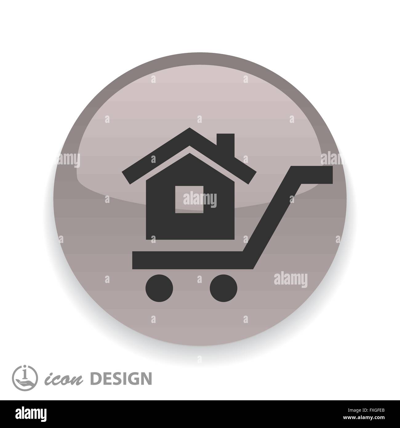 Pictograph of home Stock Vector Image & Art - Alamy