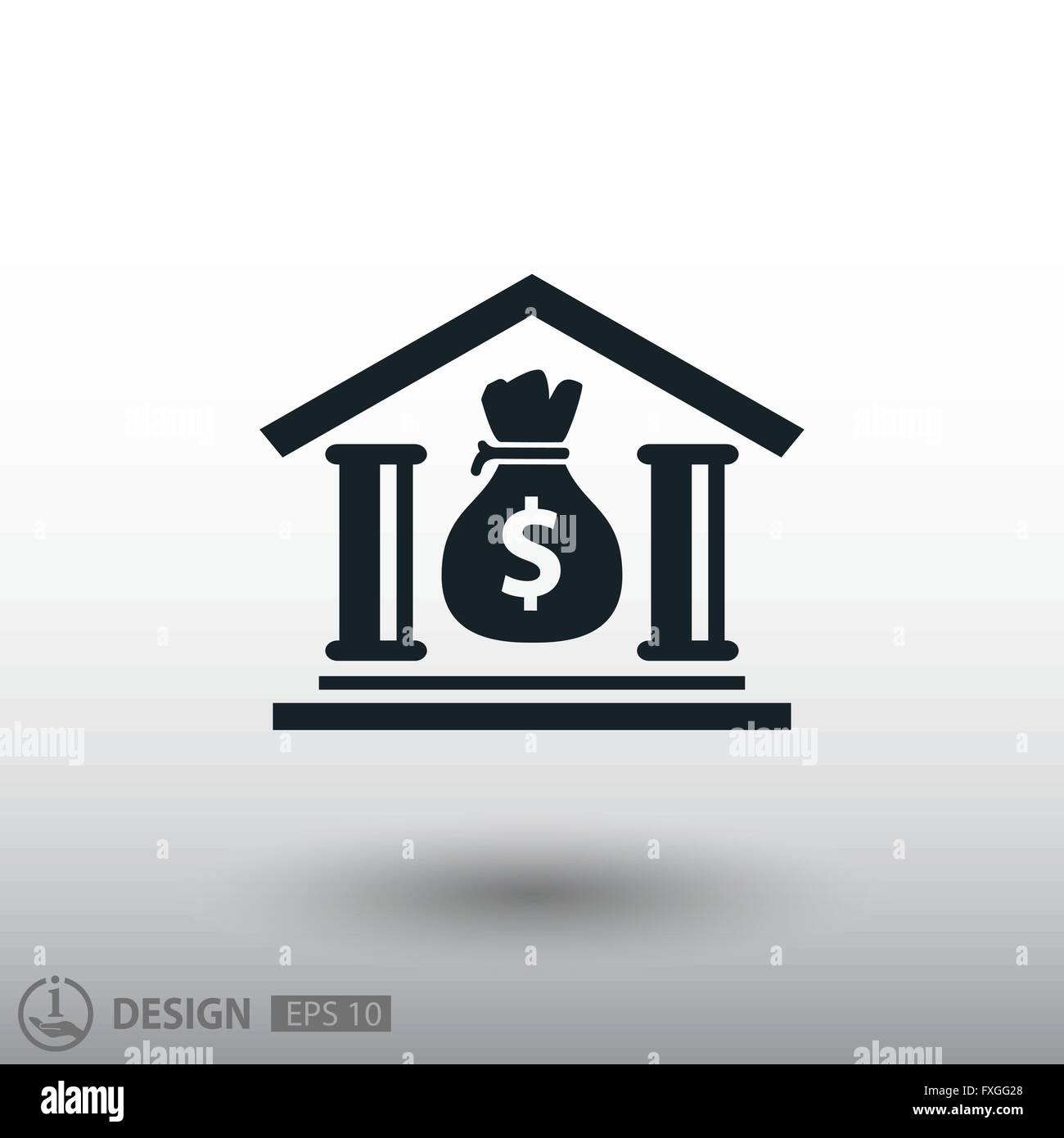 Entrance to bank Stock Vector Images - Alamy