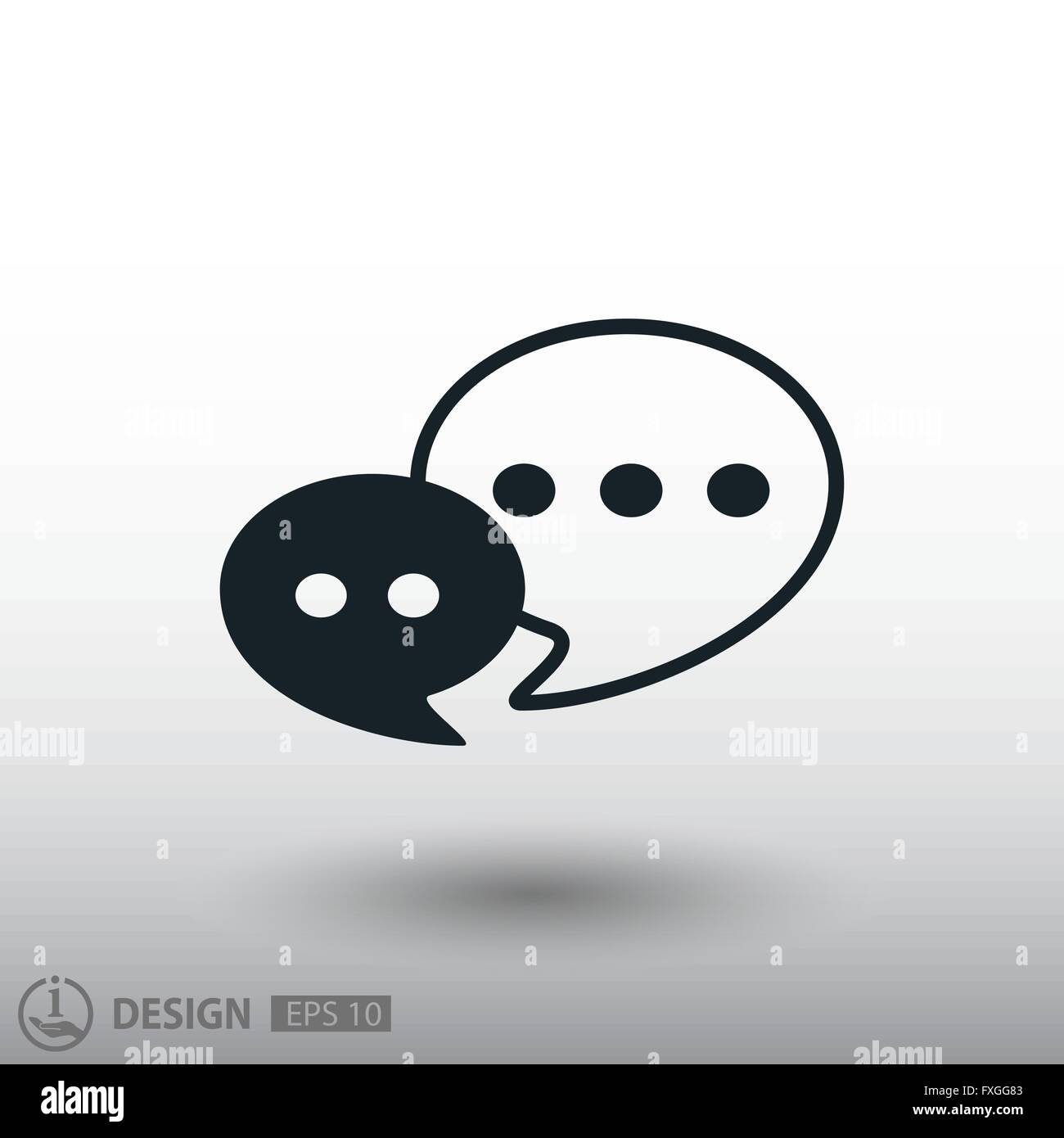 Pictograph message hi-res stock photography and images - Alamy