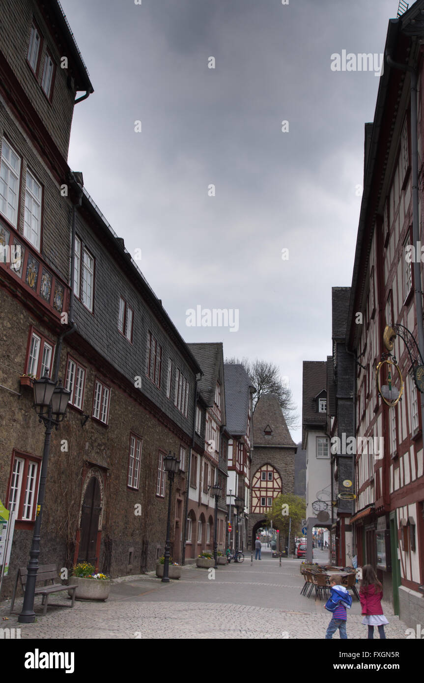 Idyllic old street hi-res stock photography and images - Alamy