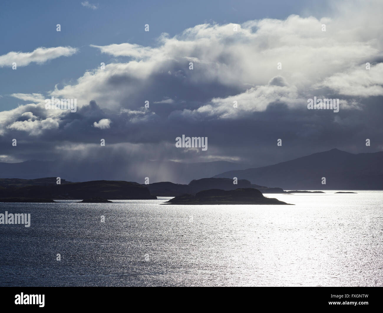 Loch Linnhe near Appin on the West Coast of Scotland Stock Photo - Alamy