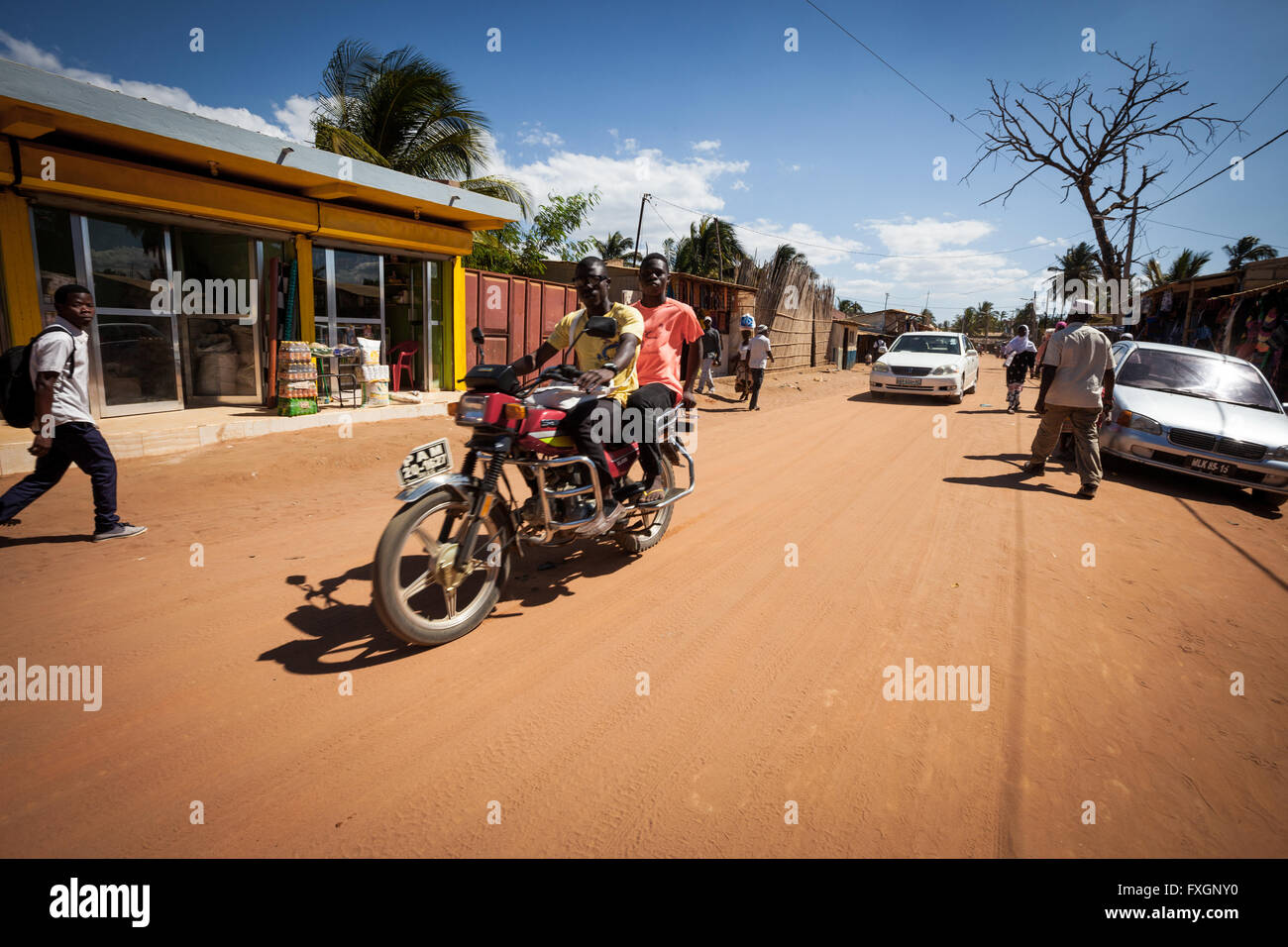 Blue Motor Bike High Resolution Stock Photography and Images - Alamy
