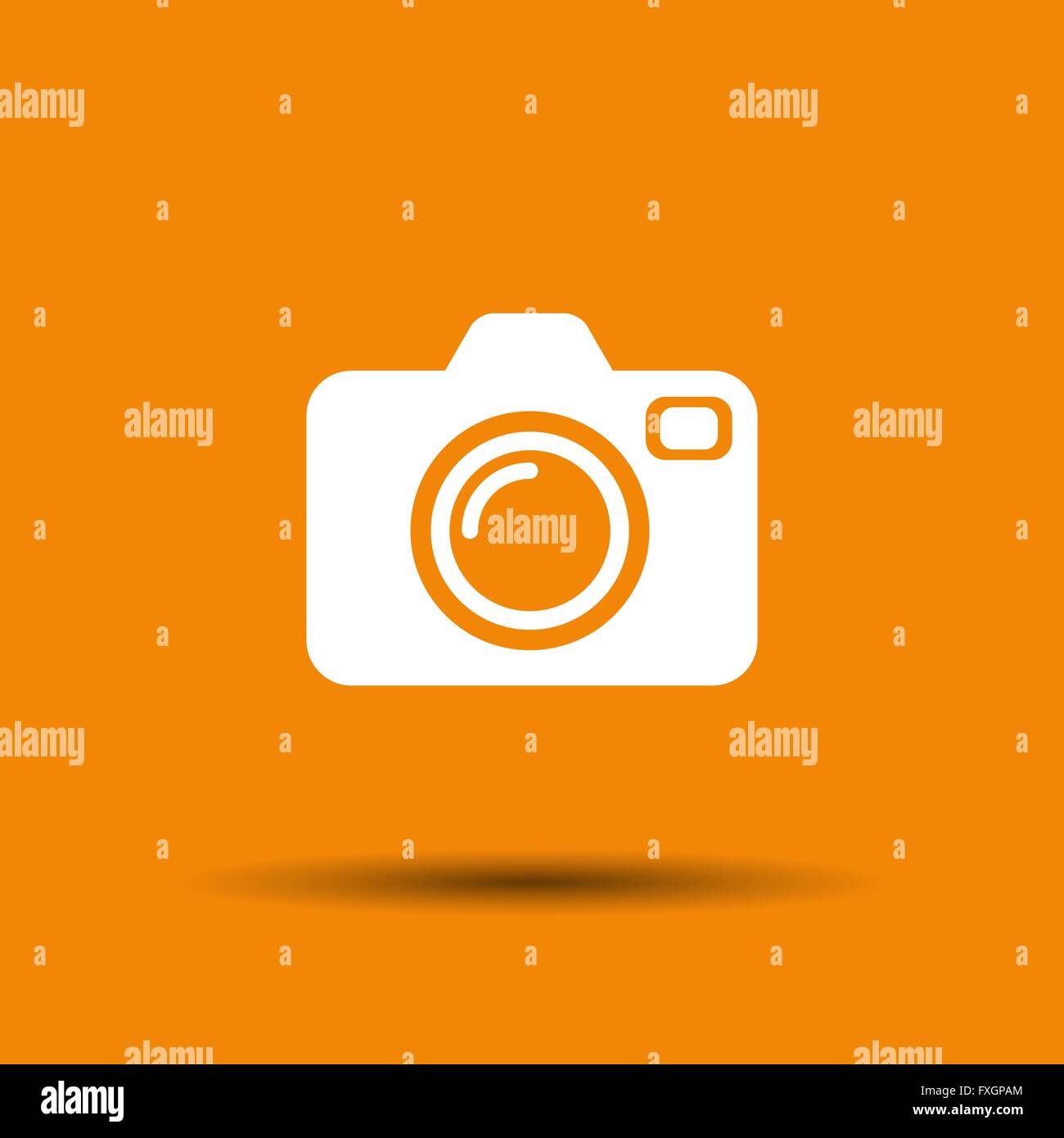 Pictograph of camera. Vector concept illustration for design. Eps 10 ...
