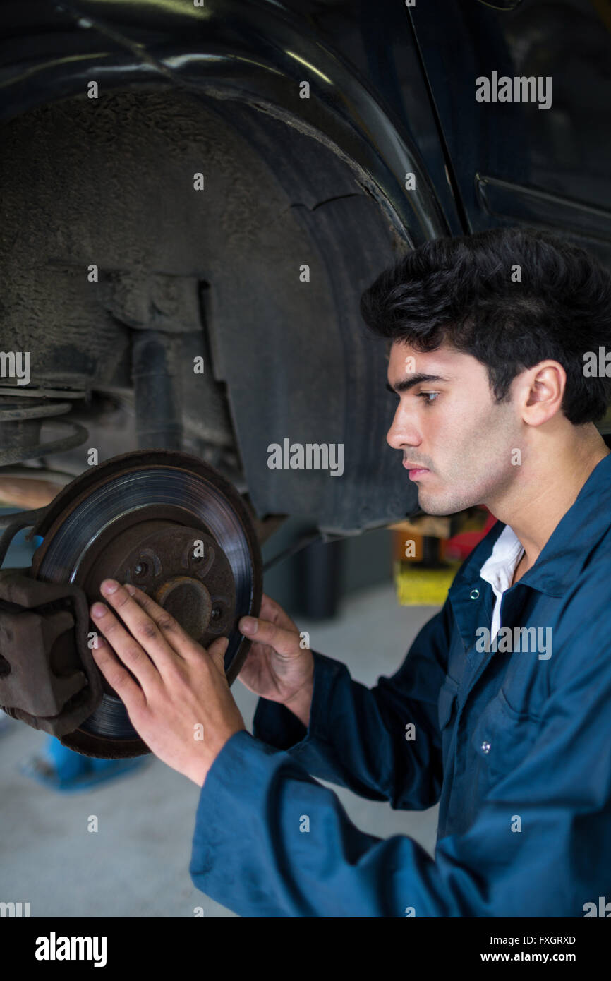 Brake mechanic hi-res stock photography and images - Alamy