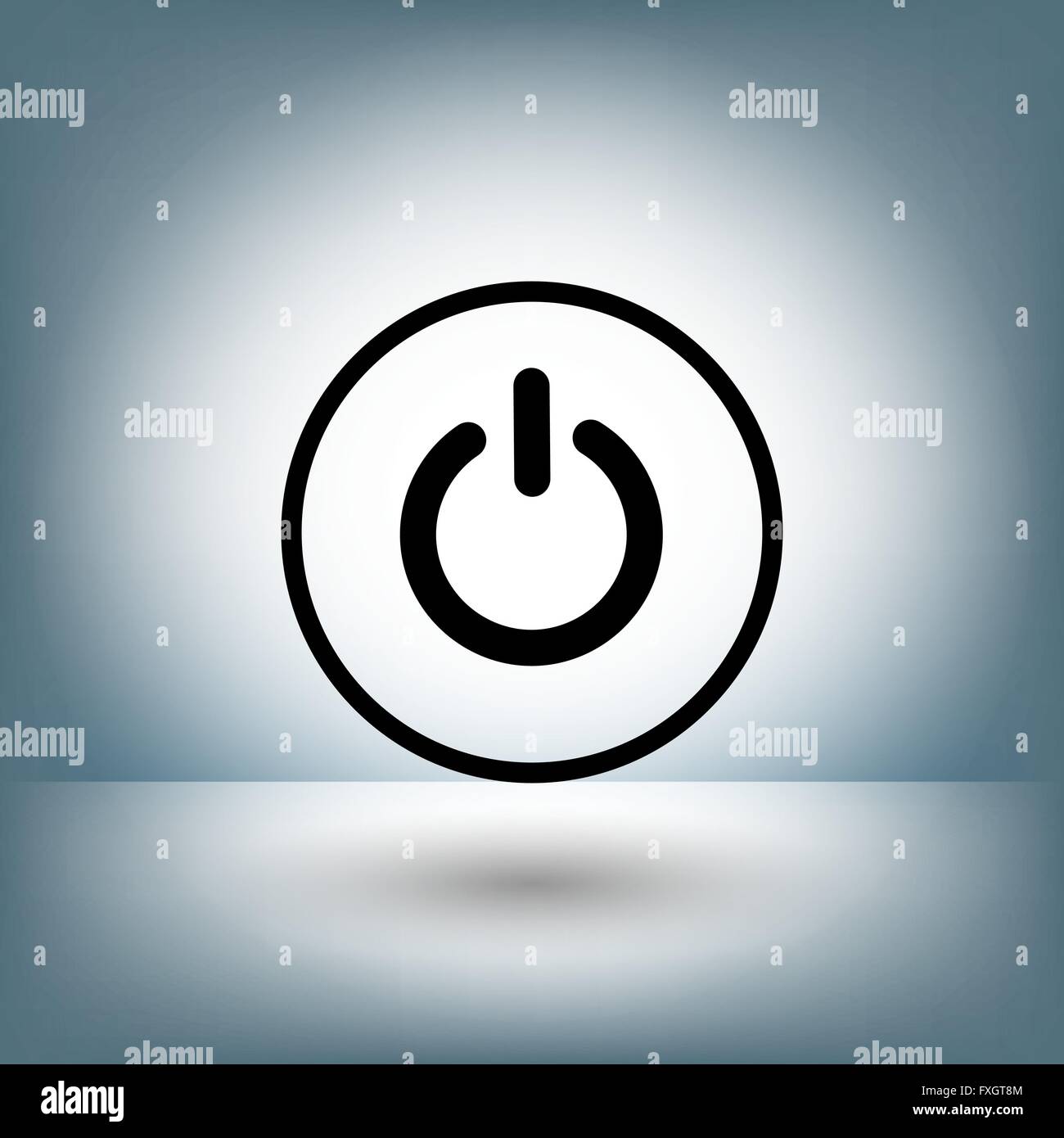 Pictograph of power. Vector concept illustration for design. Eps 10 ...