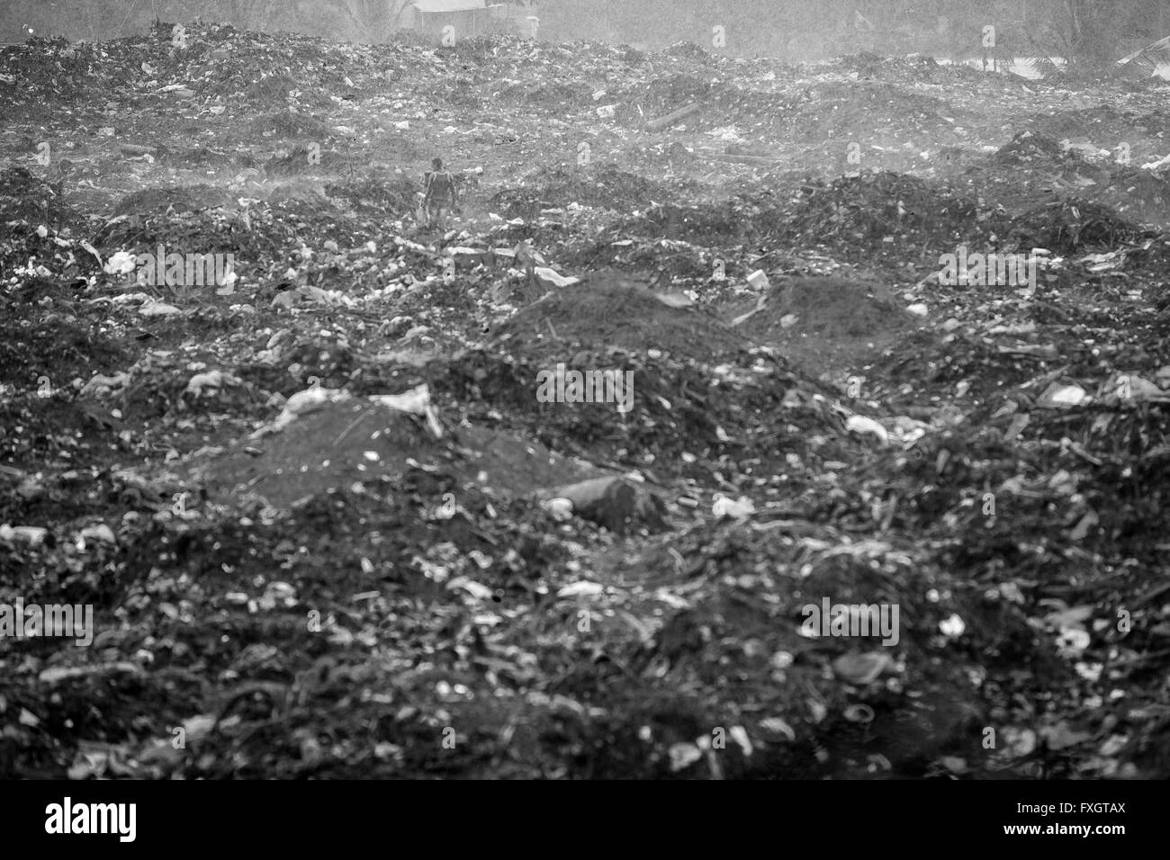 Rubbish Black and White Stock Photos & Images - Alamy